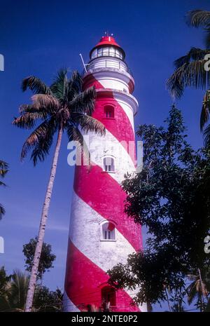 Thangassery Light House, Kollam, Kerala Stock Photo - Alamy