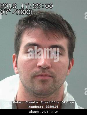 FILE - This file booking photo provided by the Weber County Sheriff's ...