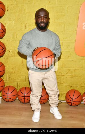 NEW YORK, NEW YORK - FEBRUARY 27: Jahmani "Hot Shot" Swanson of Harlem ...