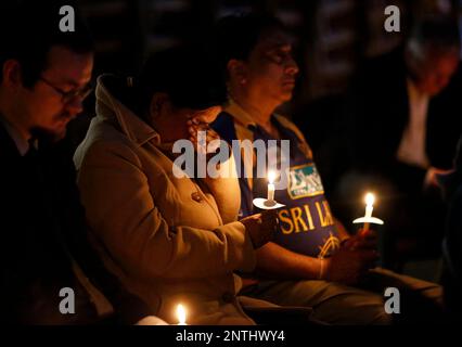 January 23, 2019 - Students attend the graduation ceremony for ...