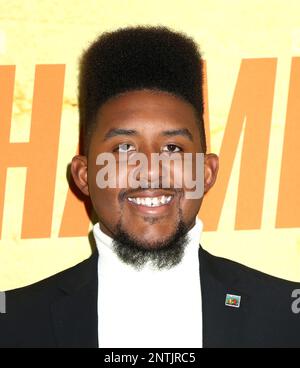 NEW YORK, NEW YORK - FEBRUARY 27: Joshua Felder attends the premiere of ...