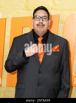 Actor Tom Sinclair attends the premiere of Focus Features' "Champions ...