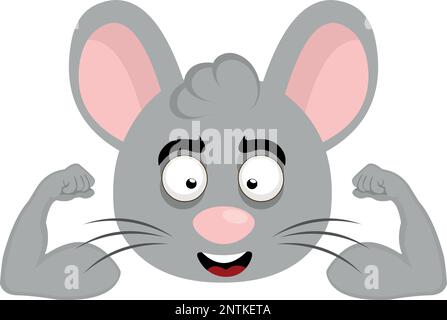 cute mouse face cartoon Stock Vector Image & Art - Alamy