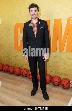 Actor Matt Cook attends the premiere of Focus Features' "Champions" at ...