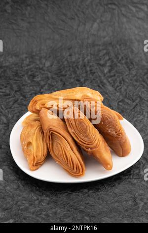 Indian Madatha Thumb Khaja Also Called Gottam Kaja, Badusha, Chirote ...