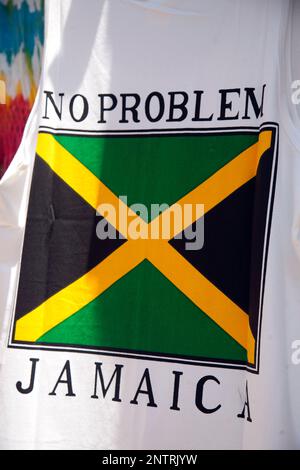Jamaica t-shirt No Problem Stock Photo - Alamy