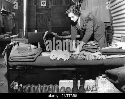 army kit inspection Stock Photo - Alamy