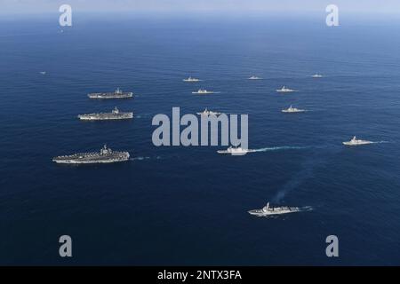 International naval military exercises Stock Photo - Alamy