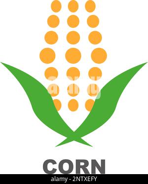 Corn farm logo design Stock Vector Image & Art - Alamy