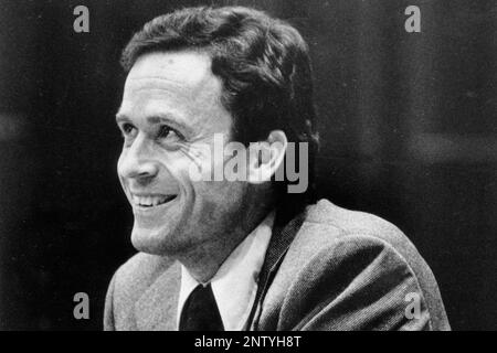 Ted Bundy Murder Trial - Miami - Theodore Robert Bundy was an American ...