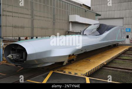 East Japan Railway Company unveils the E956 type Shinkansen ...