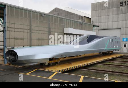East Japan Railway Company unveils the E956 type Shinkansen ...