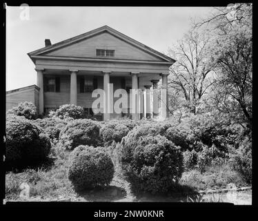 Barrington Hall, Roswell, Fulton County, Georgia. Carnegie Survey of ...