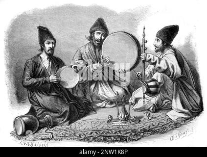 Traditional iranian music instrument, Iran Stock Photo - Alamy