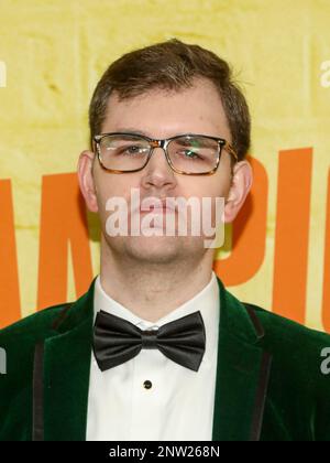 Bradley Edens attends the premiere of "Champions" at AMC Lincoln Square ...