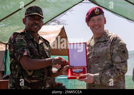Major General Todd Wasmund, commander of the U.S. Army Southern European Task Force, Africa ...