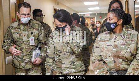Air Force Brig. Gen. Jeannine Ryder, Commander, 59th Medical Wing and ...