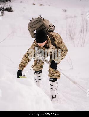 Italian Army, winter training of Alpini mountain troops at S.Bernardino ...