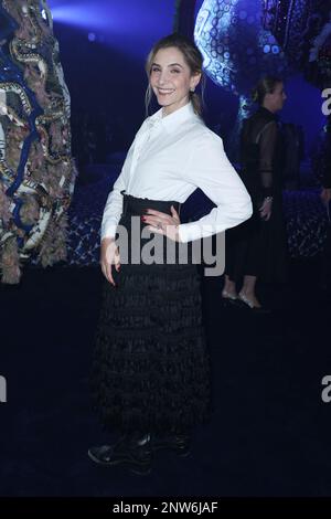 Clotilde Coureau attends the Dior Womenswear Fall Winter 2023-2024 show ...