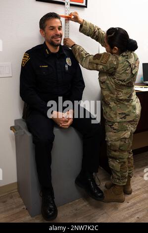 Chad Kasmar, Tucson Police Department Chief of Police, gets pre-flight ...