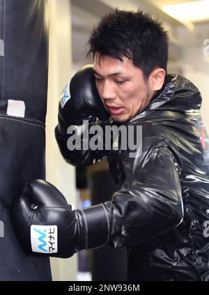 Ryōta Murata, a Japanese former professional boxer, poses a photo in ...