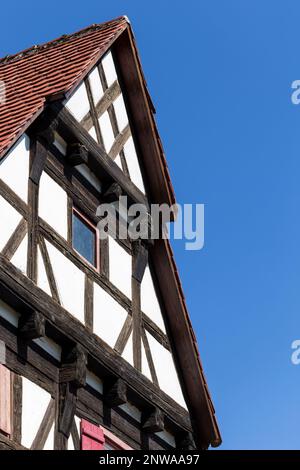 Traditional German framing house in the mountain Stock Photo - Alamy