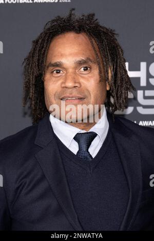 Christian Karembeu arrives at the Best FIFA Football Awards ceremony ...