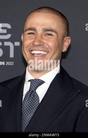 Paris, France - February 27: Fabio Cannavaro poses for a photo on the ...