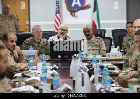 Led by Lt. Gen. Patrick D. Frank, commander, U.S. Army Central, and Maj ...