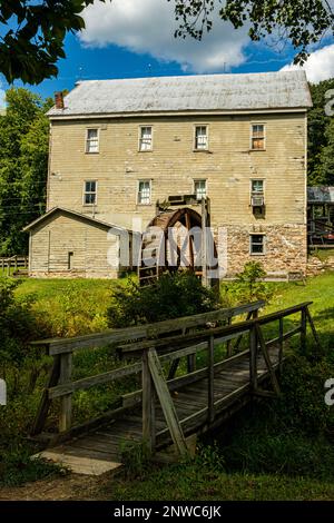 Burnt Cabins Gristmill and Campground, Grist Mill Road, Burnt Cabins ...