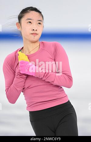 Tsz Ching CHAN (HKG), during Junior Women Short Program, at the ISU ...