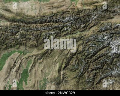 Tadzhikistan Territories, region of Tajikistan. High resolution ...