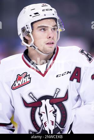 Red Deer Rebels player Brandon Hagel during a WHL (Western Hockey ...