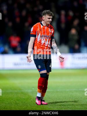 Alfie Doughty of Luton Town. - Millwall v Luton Town, Sky Bet ...