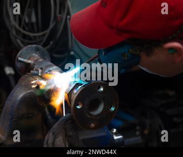 YOKOSUKA, Japan (Jan. 5, 2023) – Hull Maintenance Technician 2nd Class ...