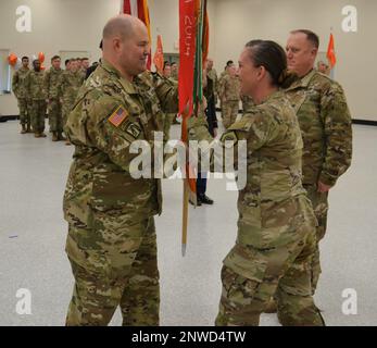 Command Sgt. Maj. Norman Delise, 319th Signal Battalion command ...