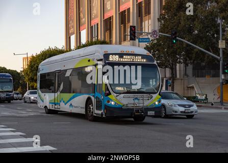 Los Angeles, California: Foothill Transit bus Stock Photo - Alamy