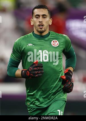 Tunisia goalkeeper Aymen Dahmen during the international friendly ...