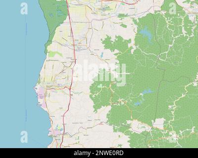 Couva-Tabaquite-Talparo, region of Trinidad and Tobago. Low resolution ...