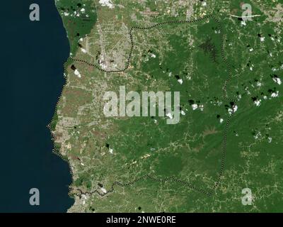Couva-Tabaquite-Talparo, region of Trinidad and Tobago. Low resolution ...
