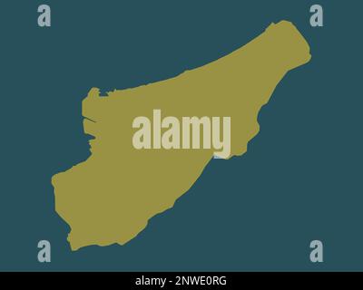 Point Fortin, borough of Trinidad and Tobago. Open Street Map Stock ...