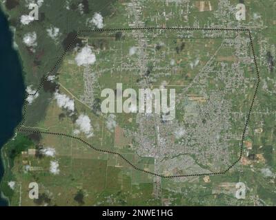 Chaguanas, borough of Trinidad and Tobago. High resolution satellite ...