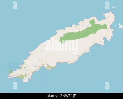 Tobago, region of Trinidad and Tobago. Open Street Map. Locations and ...