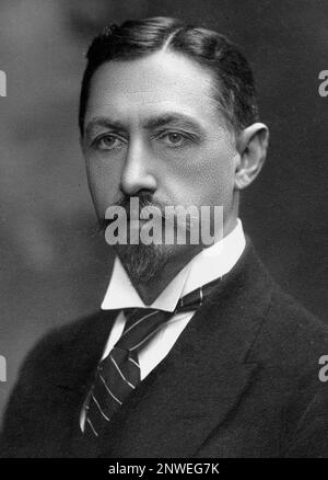 Author Ivan A. Bunin (1870-1953) in the Harbour of Cannes. Photograph ...
