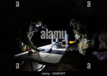 Soldiers with the 56th Chemical Reconnaissance Detachment (CRD), 4th ...