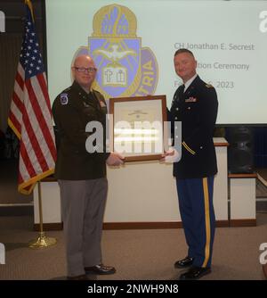Congratulations to Chaplain Maj. Jonathan E. Secrest on his promotion ...