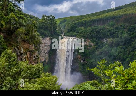 Karkloof waterfall in midlands meander KZN south africa Stock Photo - Alamy