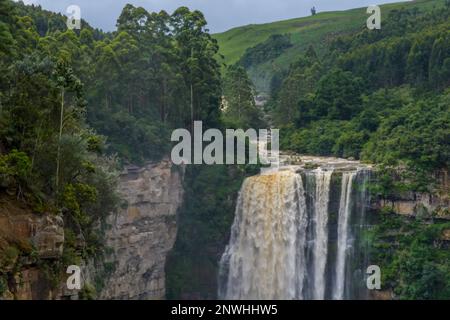 Karkloof waterfall in midlands meander KZN south africa Stock Photo - Alamy