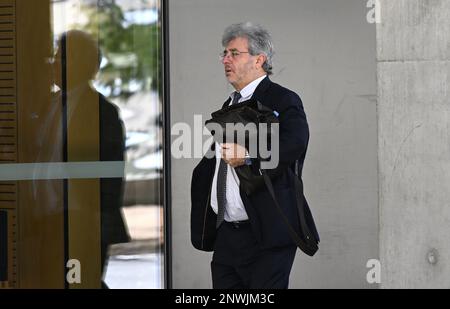 Barrister Salvatore (Sam) Di Carlo is seen leaving the Brisbane ...