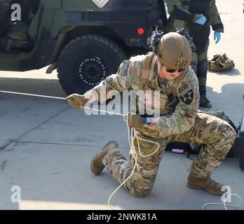 Soldiers with the 718th Ordnance Company, 23rd CBRN Battalion, 2nd ...